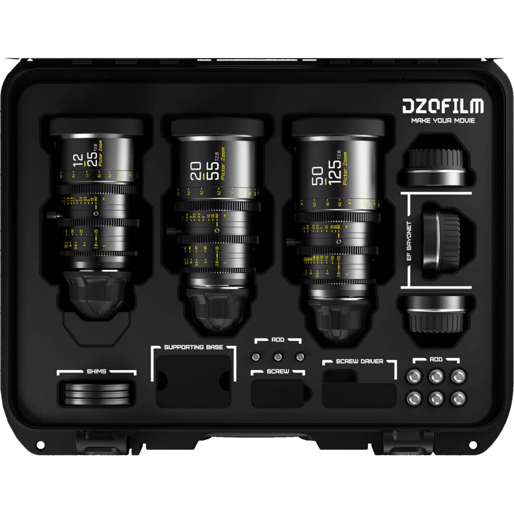 KIT DZO PICTOR SUPER 35 PARFOCAL ZOOM LENS – Bil's Cinema e Vídeo